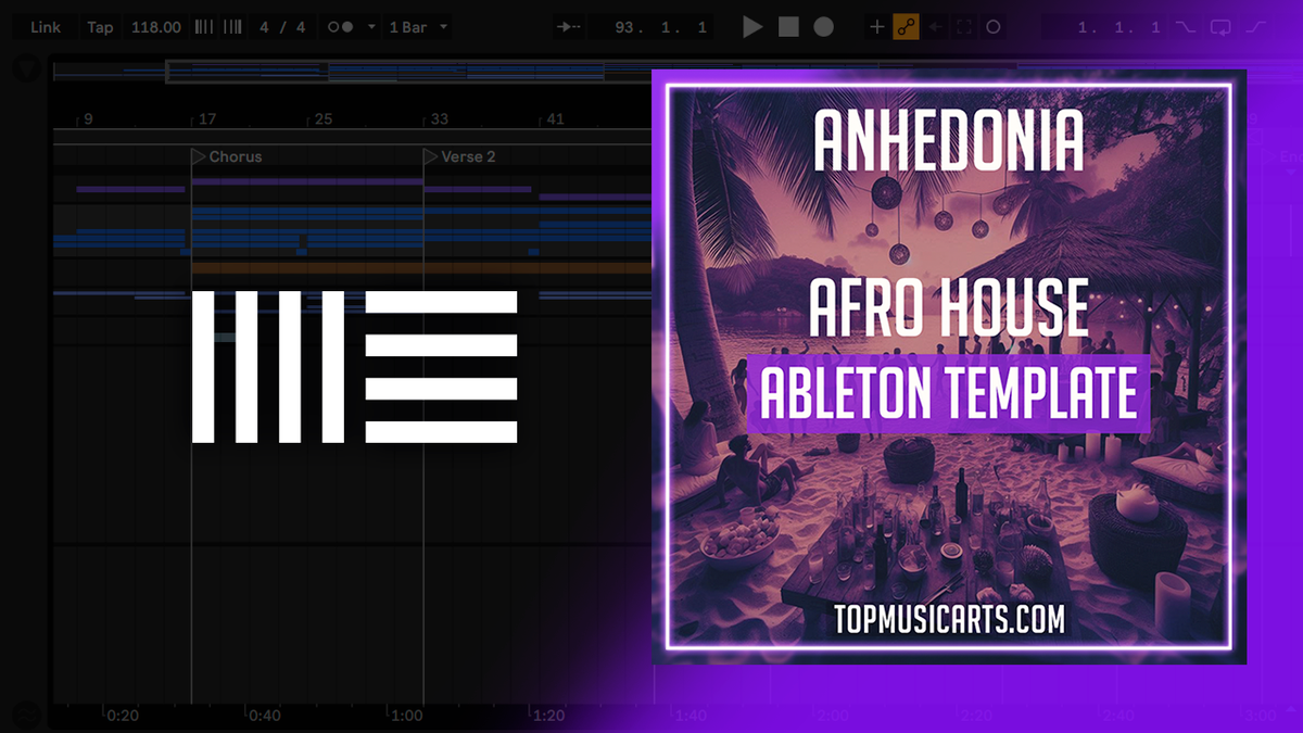 Anhedonia - Afro House Ableton Template (Amapiano Style) – Top Music Arts