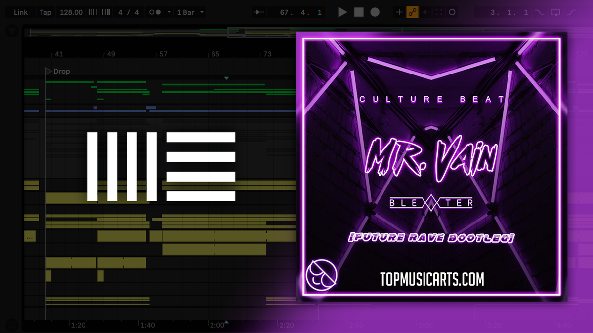 Culture Beat - Mr. Vain [Blexxter Future Rave Bootleg] Ableton Remake – Top Music Arts