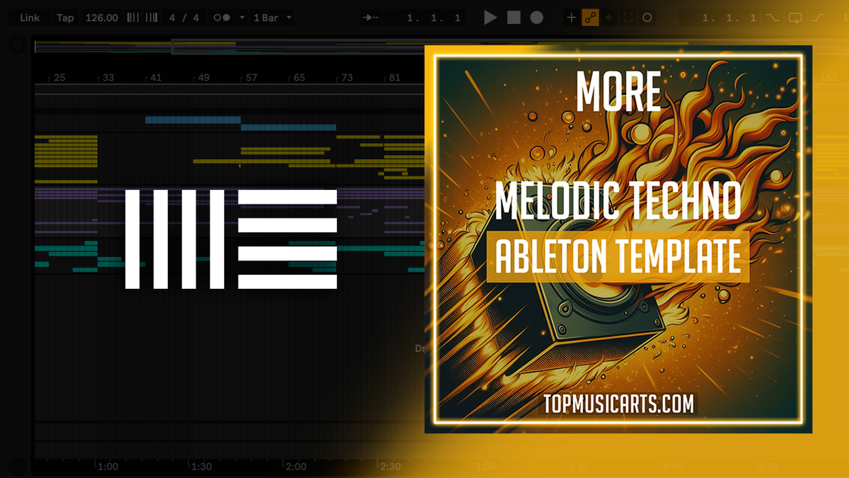 More - Melodic Techno Ableton Template (ARTBAT, Grigoré Style) – Top Music Arts