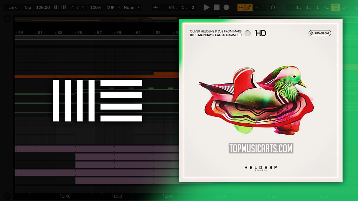 Oliver Heldens & DJs From Mars - Blue Monday (feat. JD Davis) Ableton – Top Music Arts