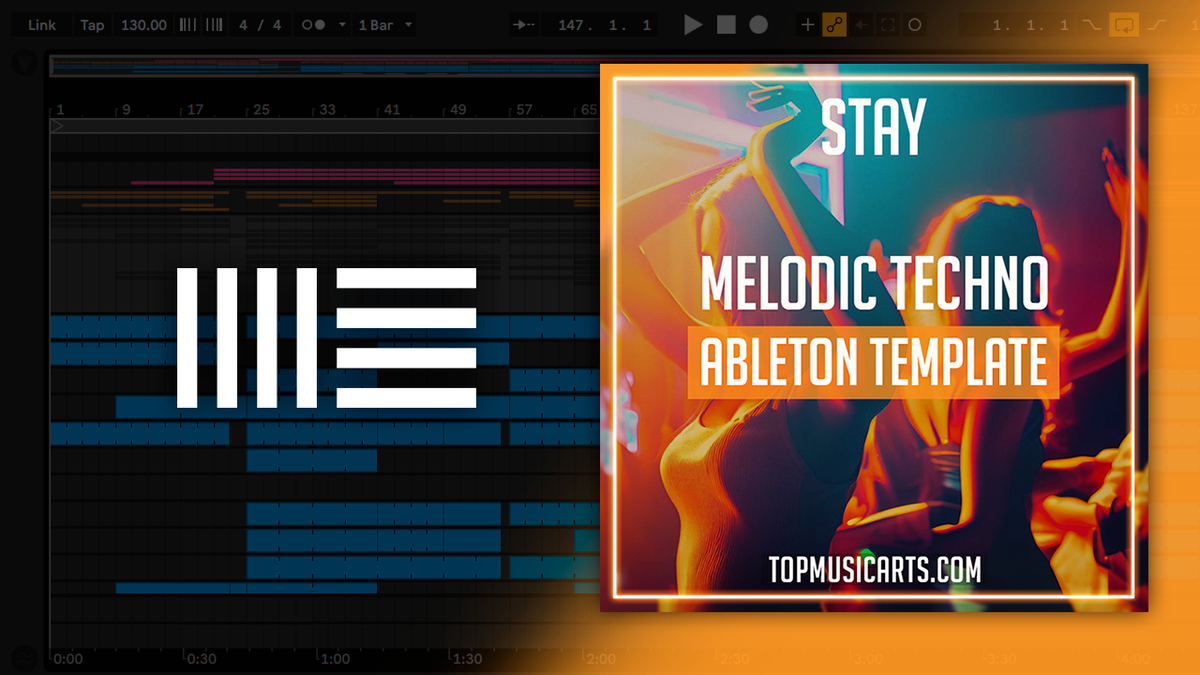 Stay - Melodic Techno Ableton Template (Anyma, Afterlife Style) – Top Music Arts