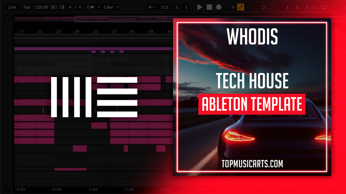 Whodis - Tech House Ableton Template (MK, Dom Dolla Style) – Top Music Arts