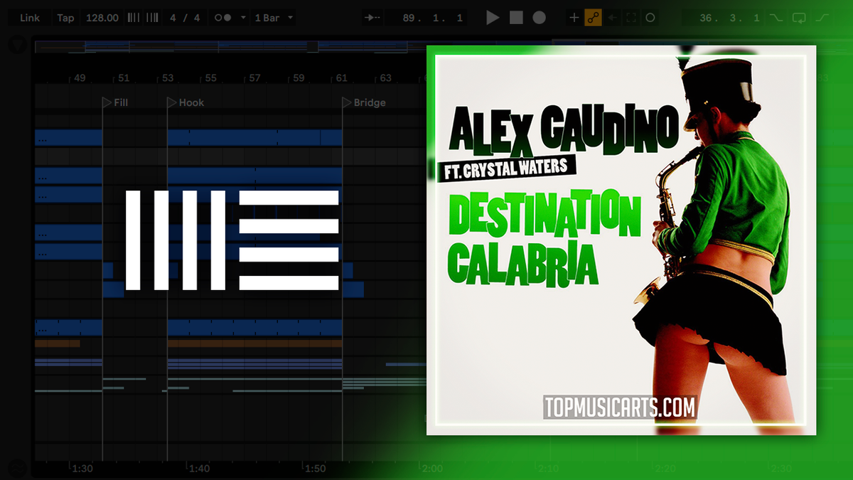 Alex Gaudino feat. Crystal Waters - Destination Calabria Ableton Remak ...