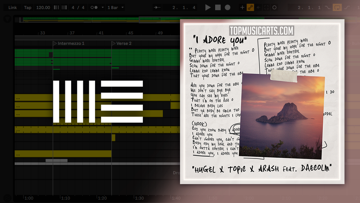 HUGEL x Topic x Arash feat. Daecolm - I Adore You Ableton Remake (Afro ...