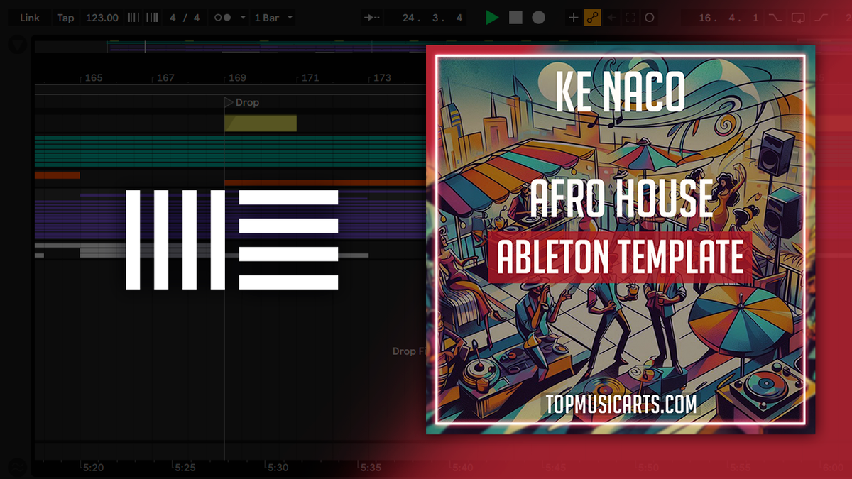 Ke Nako - Afro House Ableton Template (Maz, Antdot Style) – Top Music Arts