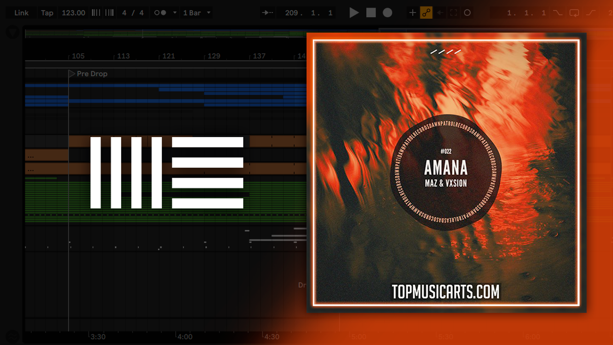 Maz, Vxsion - Amana Ableton Remake (Afro House) – Top Music Arts