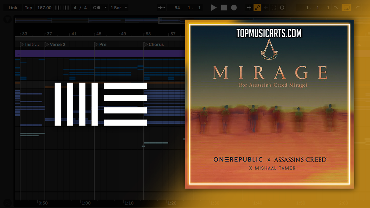 OneRepublic, Assassin's Creed, Mishaal Tamer - Mirage Ableton Remake ...