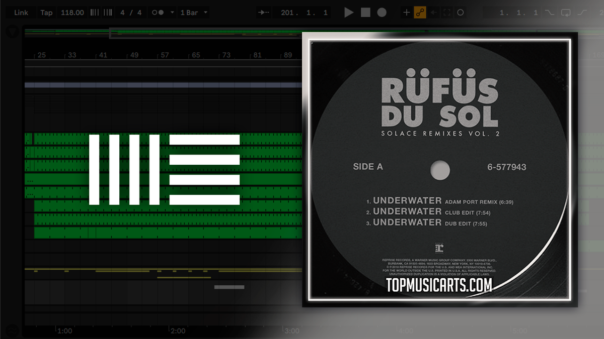 Rüfüs Du Sol - Underwater (Adam Port Remix) Ableton Remake (Techno ...