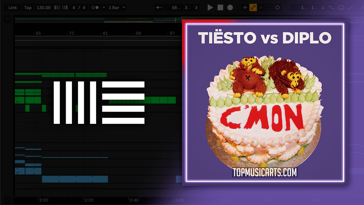 Tiësto vs Diplo - C'Mon Ableton Remake (House) – Top Music Arts