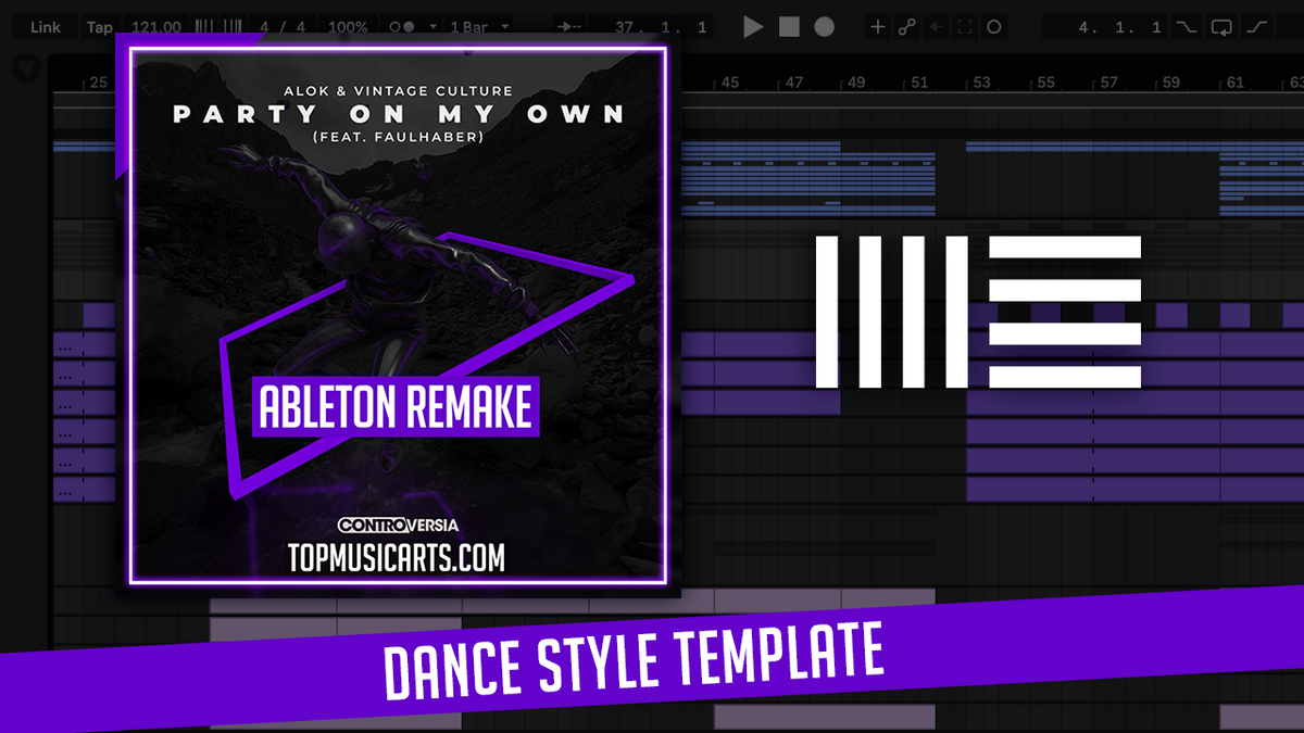 Alok & Vintage Culture ft FAULHABER - Party On My Own Ableton Template ...