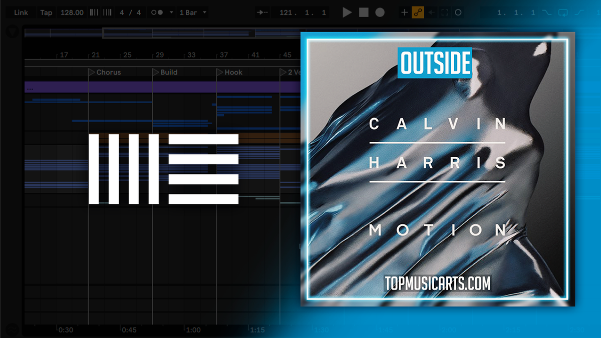 Calvin Harris - Outside feat. Ellie Goulding Ableton Remake (Dance ...