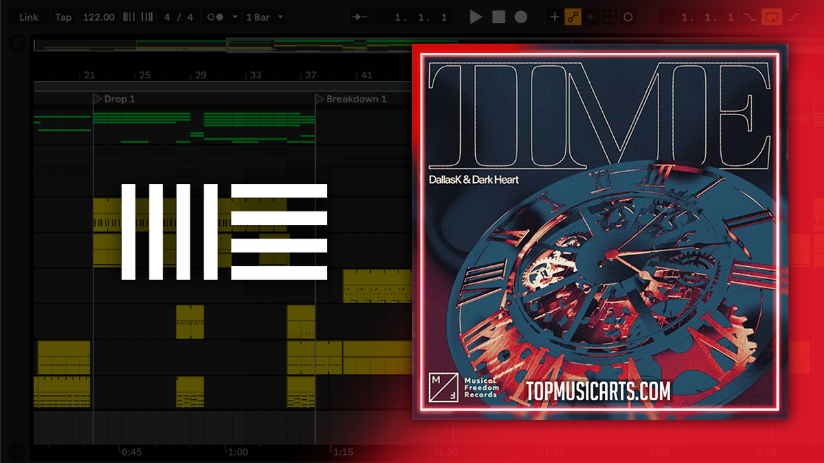 DallasK & Dark Heart - Time Ableton Remake (House) – Top Music Arts