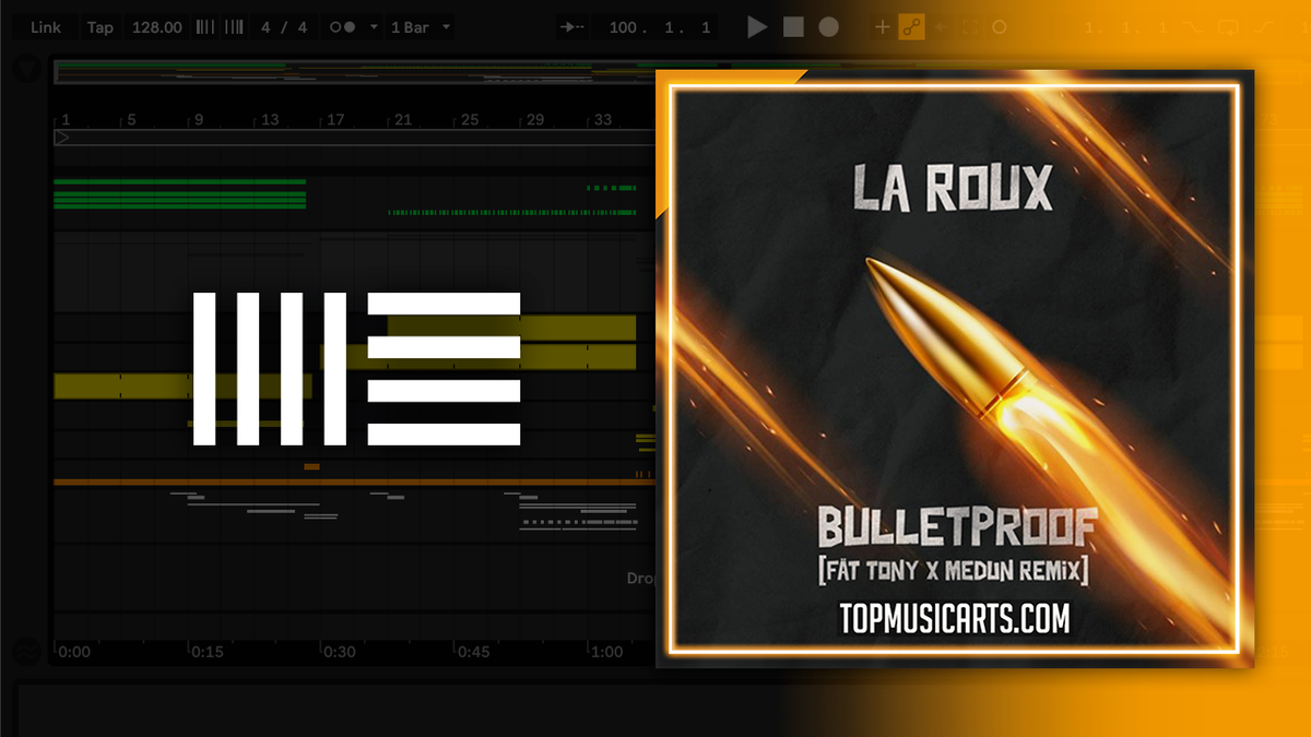 La Roux - Bulletproof (Fat Tony & Medun Edit) Ableton Remake (Bass Hou ...