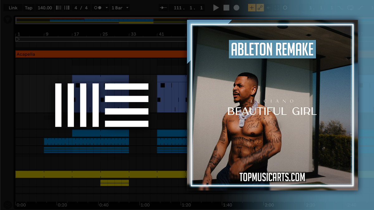 Luciano - Beautiful Girl Ableton Remake (Hip-Hop) – Top Music Arts