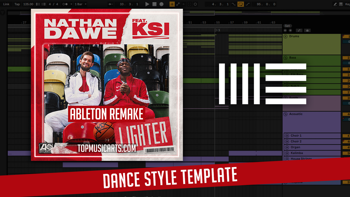 Nathan Dawe, Ksi - Lighter Ableton Template (UK Garage) – Top Music Arts
