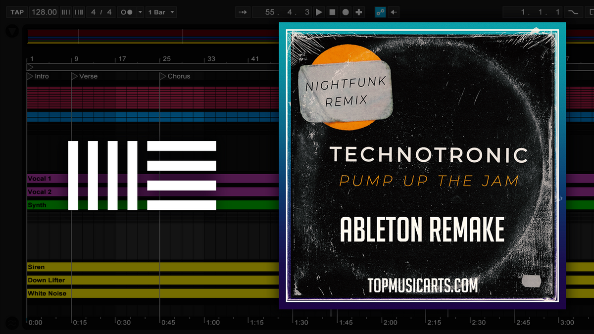 Technotronic - Pump up the jam Nightfunk Remix Ableton Live 9 Remake ...