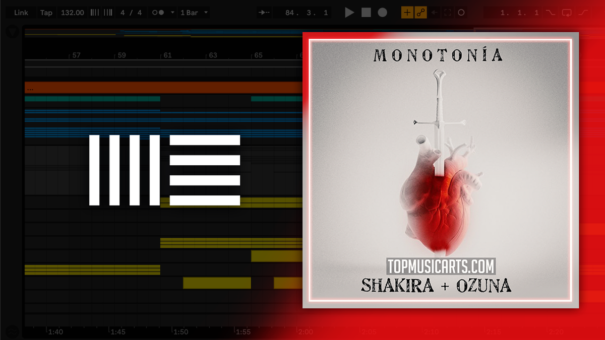 Shakira, Ozuna - Monotonía Ableton Remake (Bachata) – Top Music Arts
