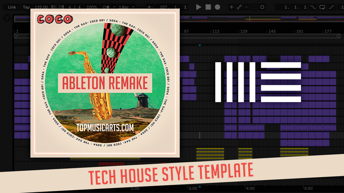 Sosa - The sax Ableton Remake (Tech House Template) – Top Music Arts