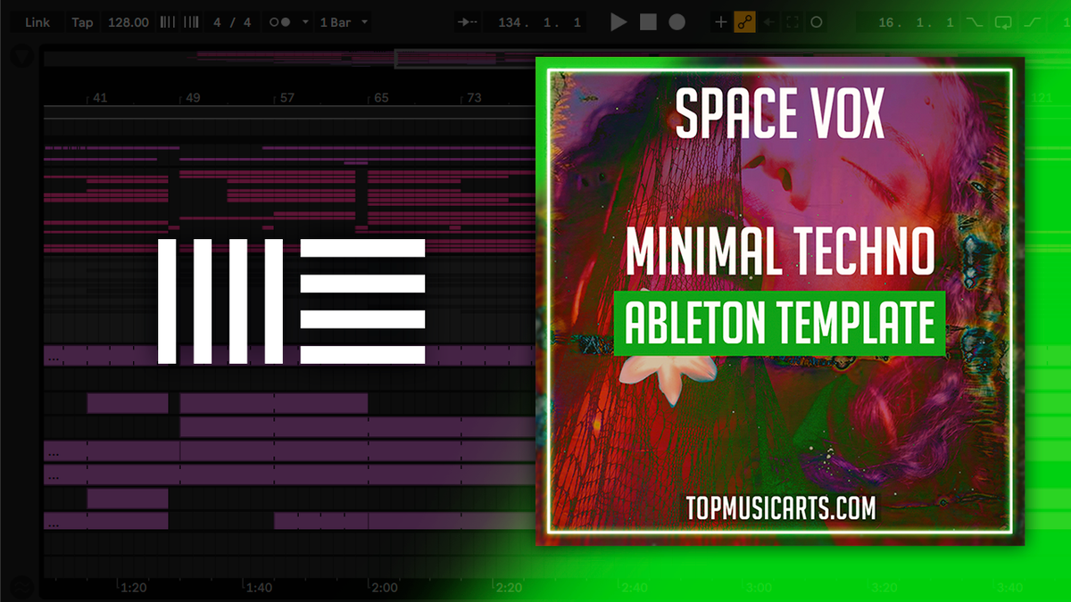 Space Vox - Minimal Techno Ableton Template (Boris Brejcha, Max Styler ...