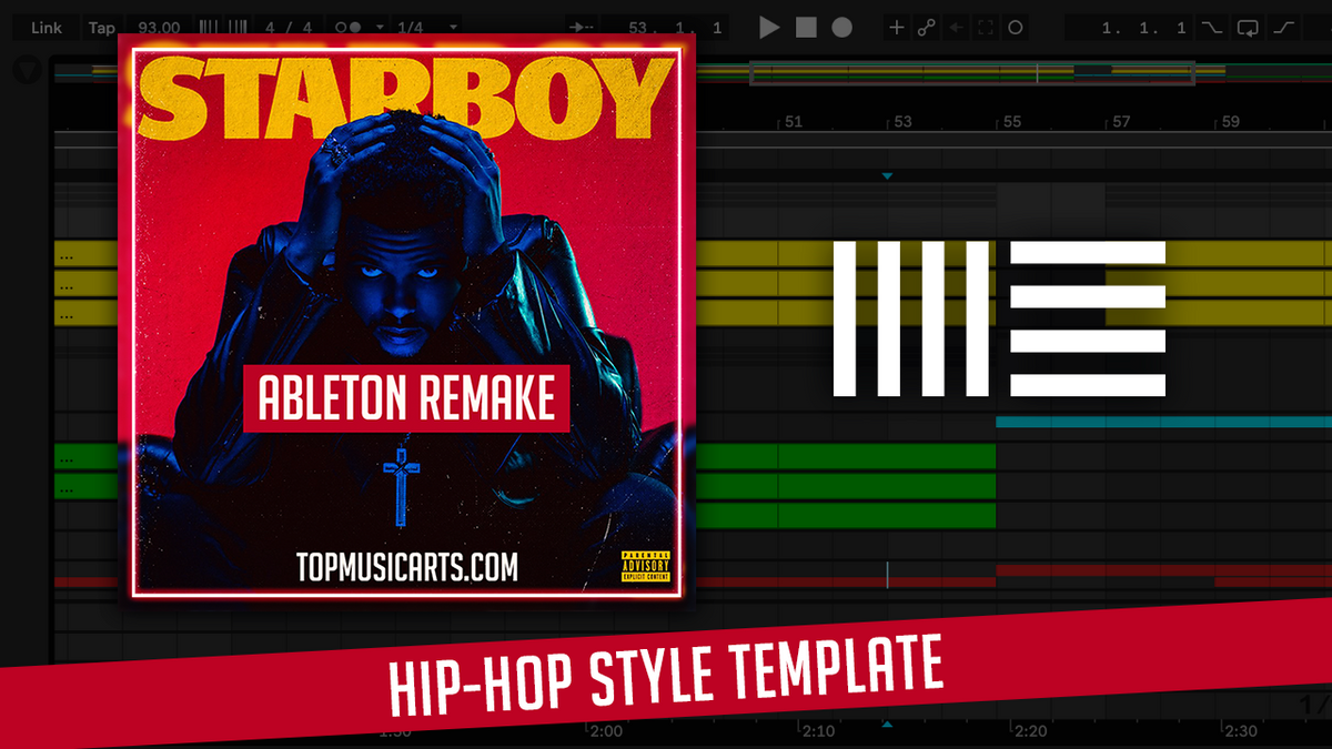 The Weeknd ft Daft Punk - Starboy Ableton Remake (Hip-Hop) – Top Music Arts